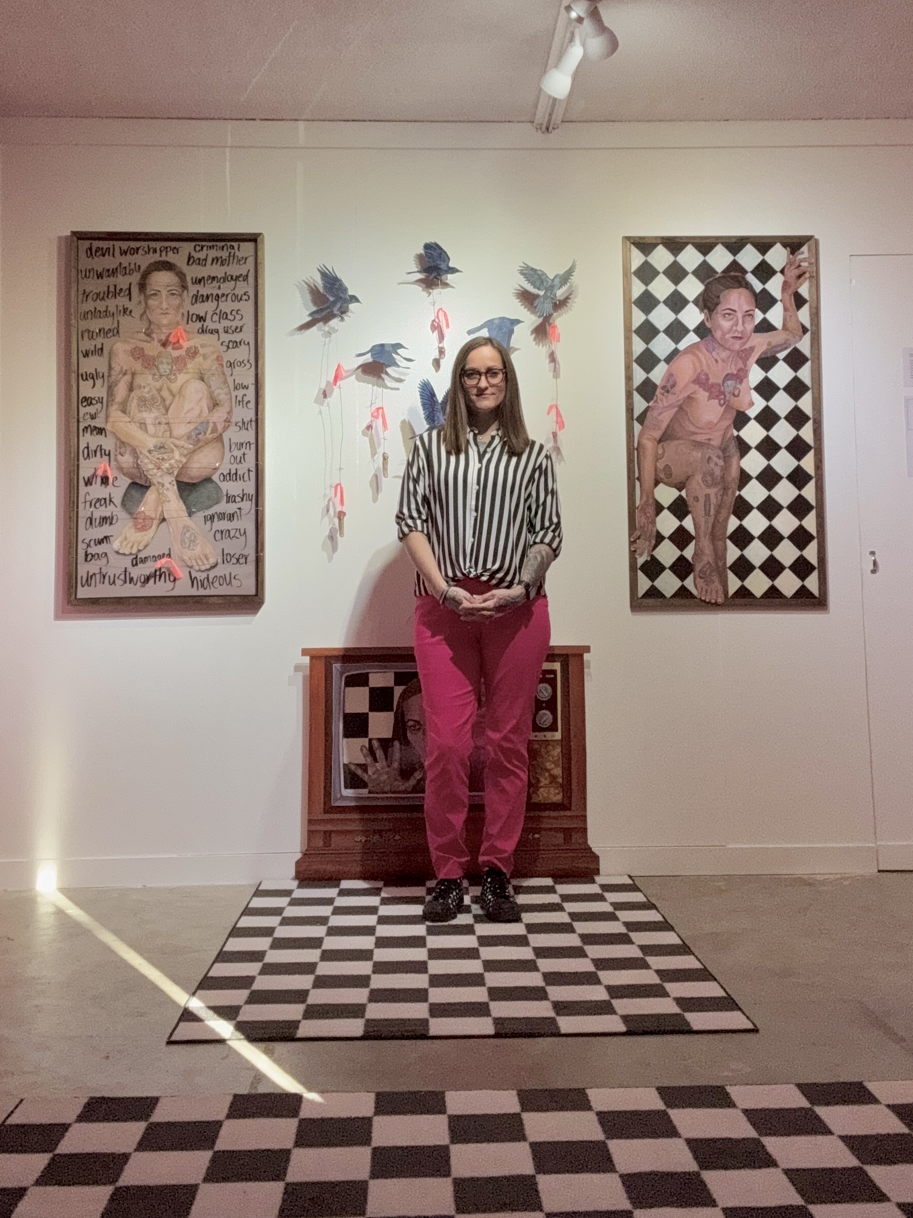 MFA Student Stacie Becker Hosts Solo Show: Catch and Release at SoWhat! Arts at FAVO - CAH News