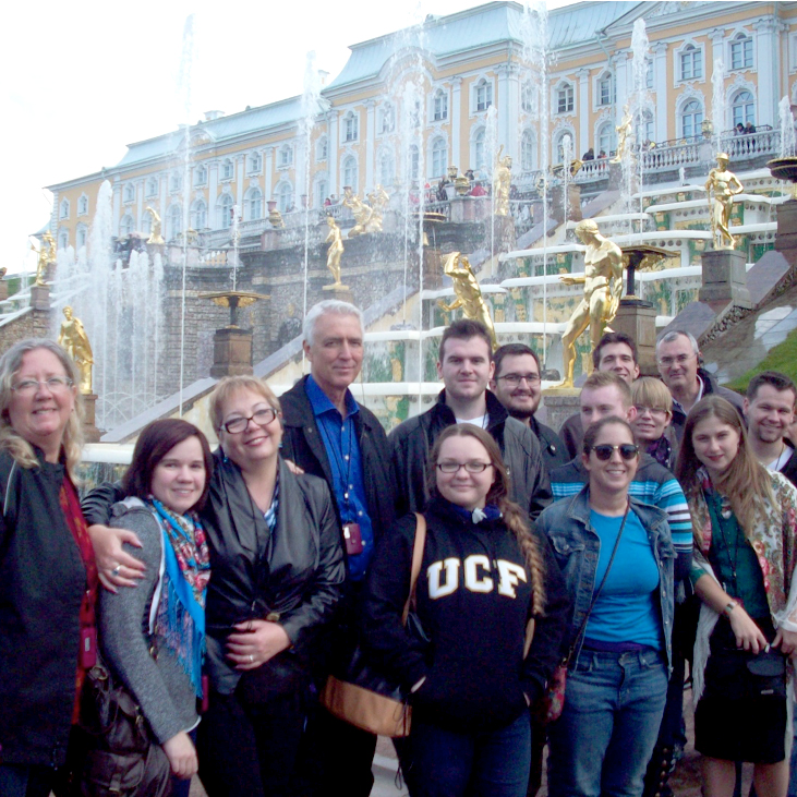 Faculty and Students Participate with Peer-to-Peer Program in Russia - CAH News