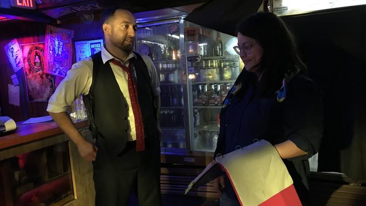 'Walking Dead,' 'Kimmy Schmidt' actor helps UCF student film set at ...