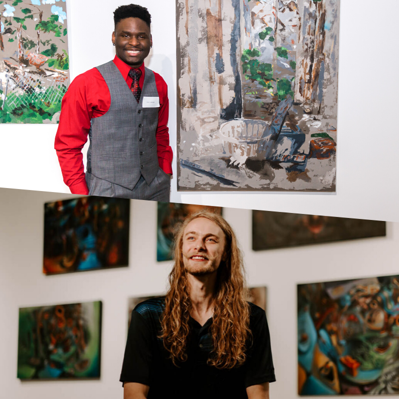 BFA Studio Art grads Titus Thomas and Rex Hammack defy odds ...