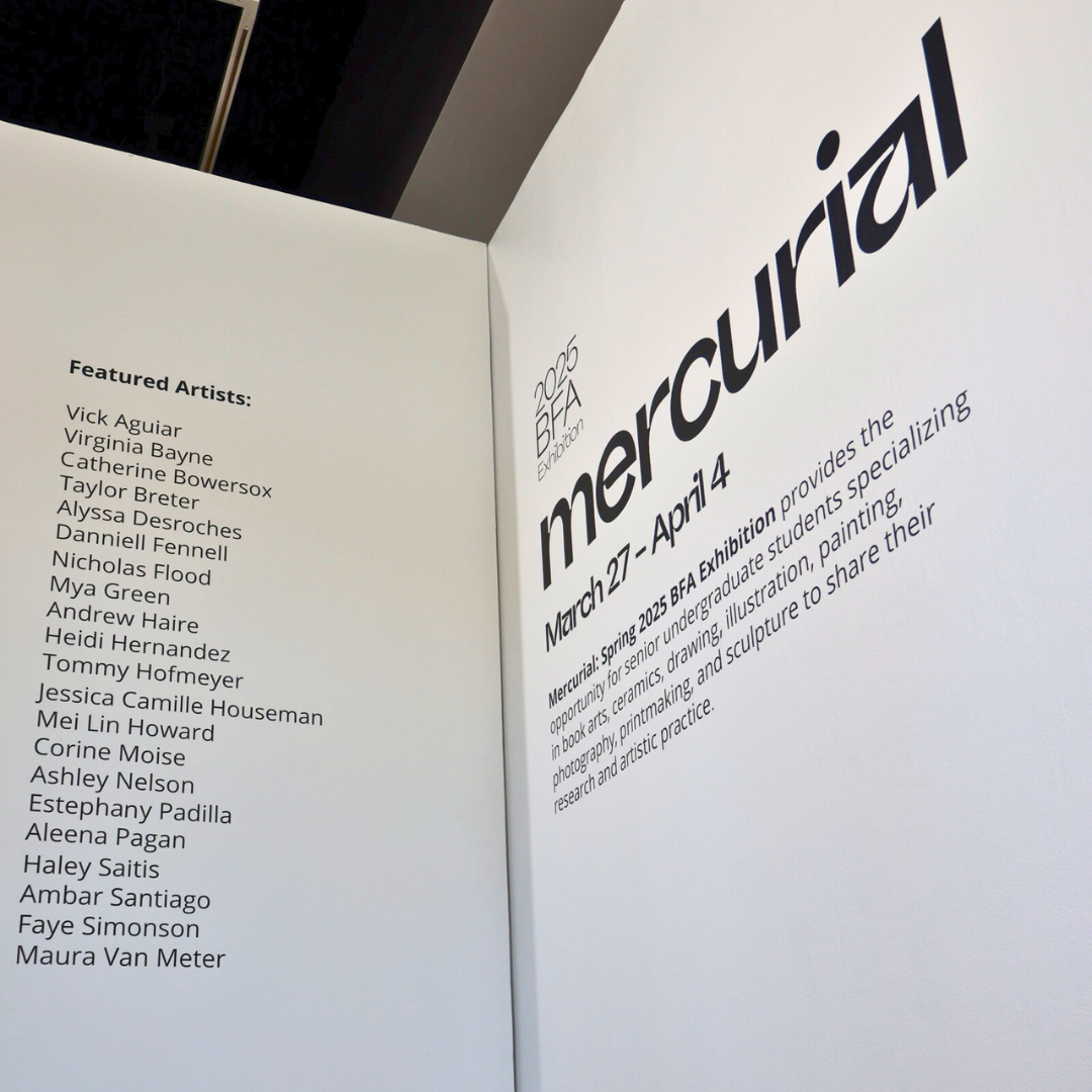 UCF artists showcase work at Mercurial Spring 2025 BFA exhibition - CAH ...