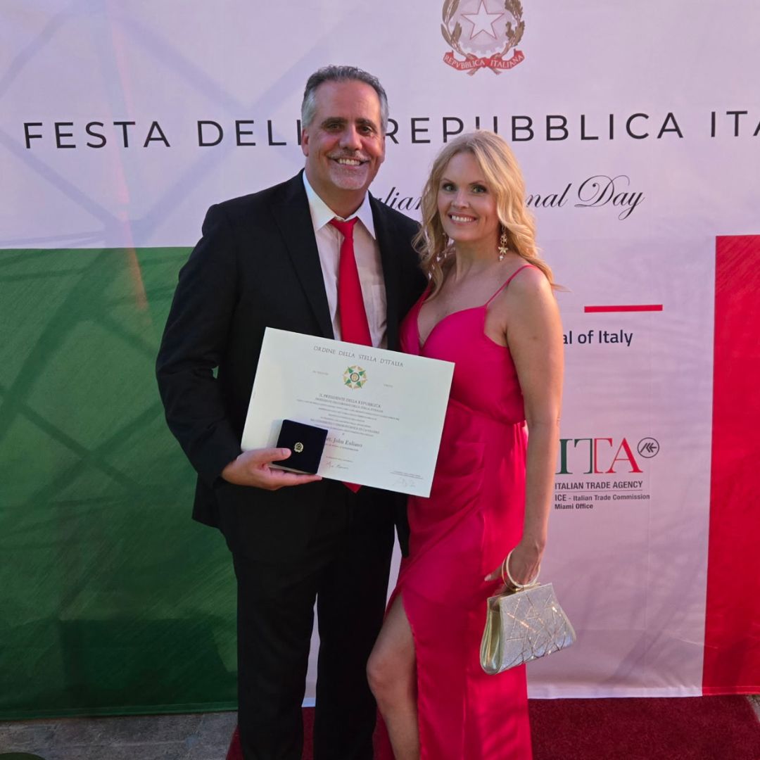 John Euliano Honored with Italian Knighthood for Advancing His Family’s ...