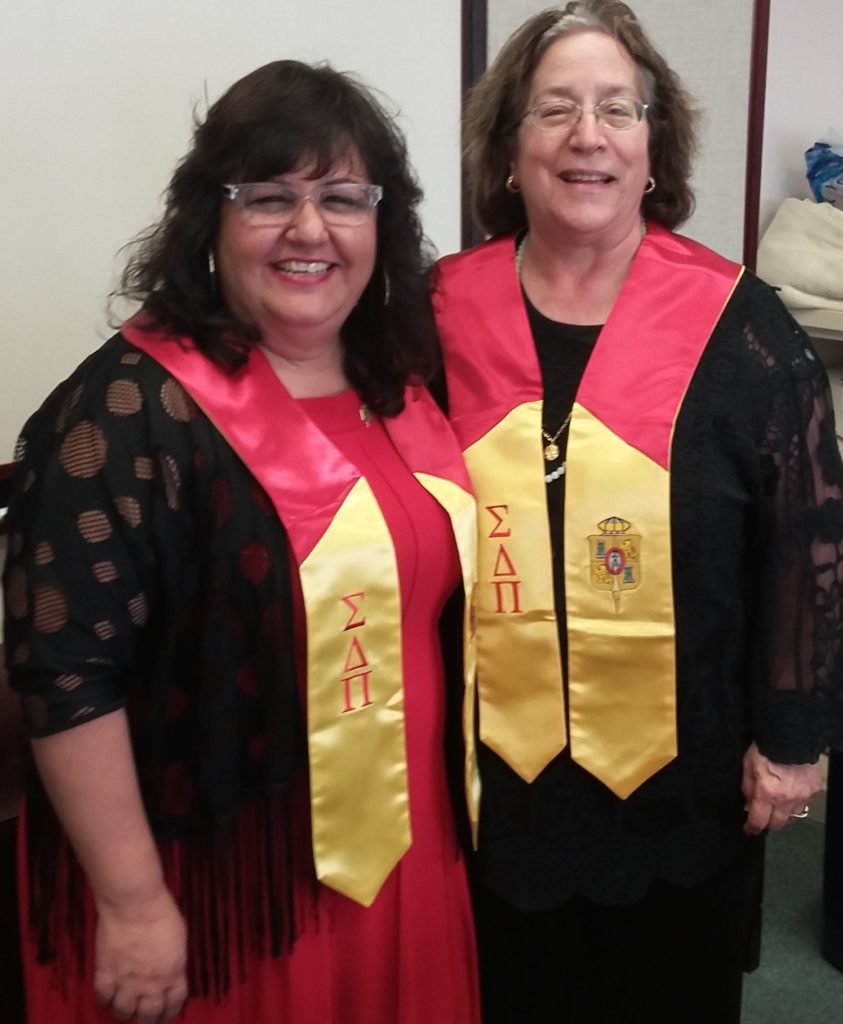 Santana inducted to the Sigma Delta Pi Honors Society - Women's and ...