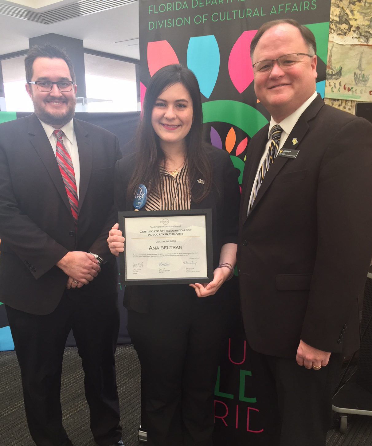 SVAD student wins Arts Advocacy Award - College of Arts and Humanities